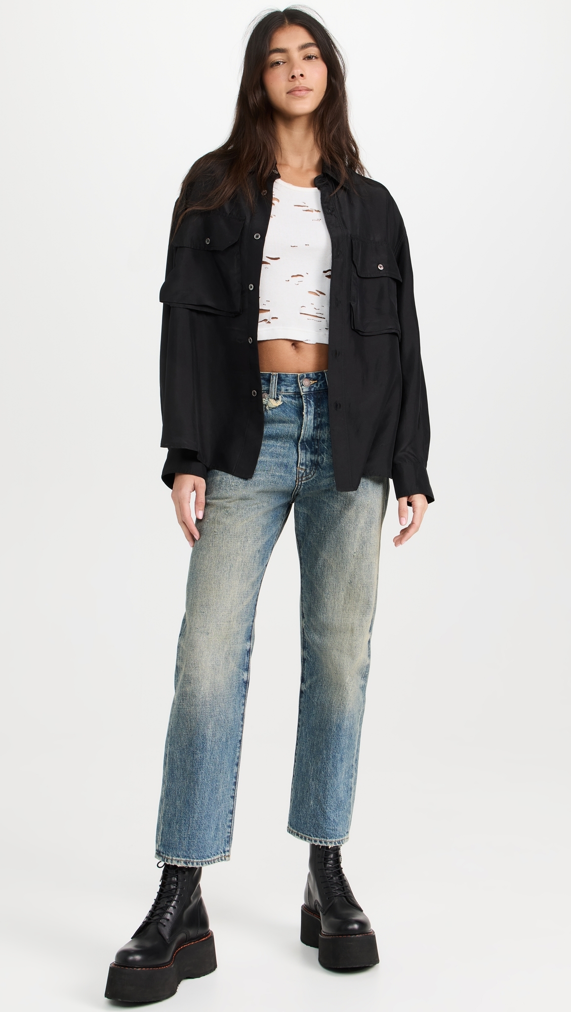 R13 R13 Boyfriend Jeans